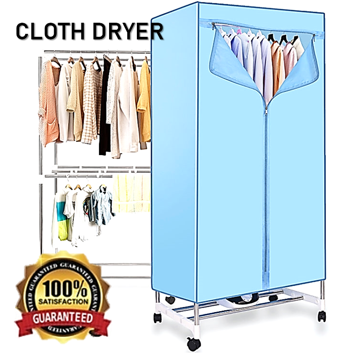 【MALAYSIA 3-PIN- Plug】Wardrobe Cloth Dryer 2 Layers 15KG Laundry Hot ...