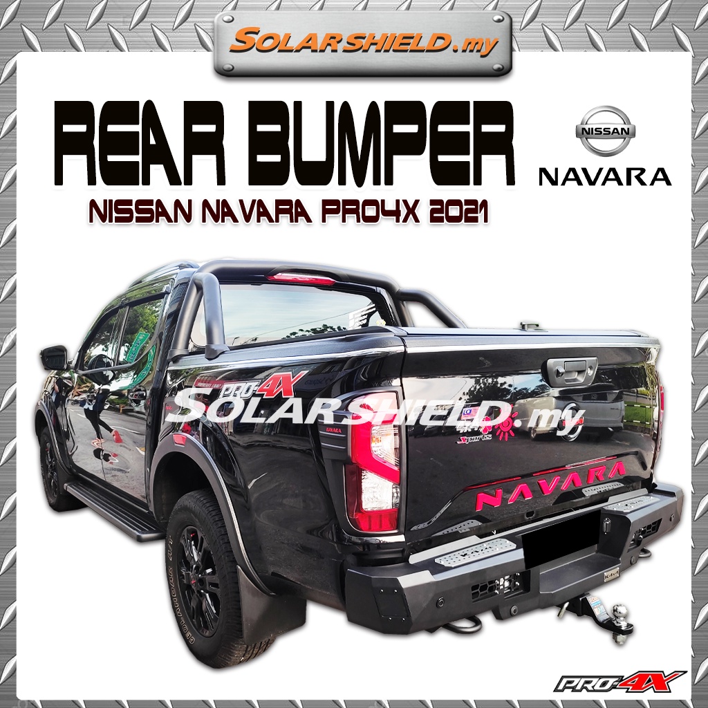 Nissan Navara PRO4X 2021-2023 Armando Rear Bumper 4X4 Rear Bumper ...