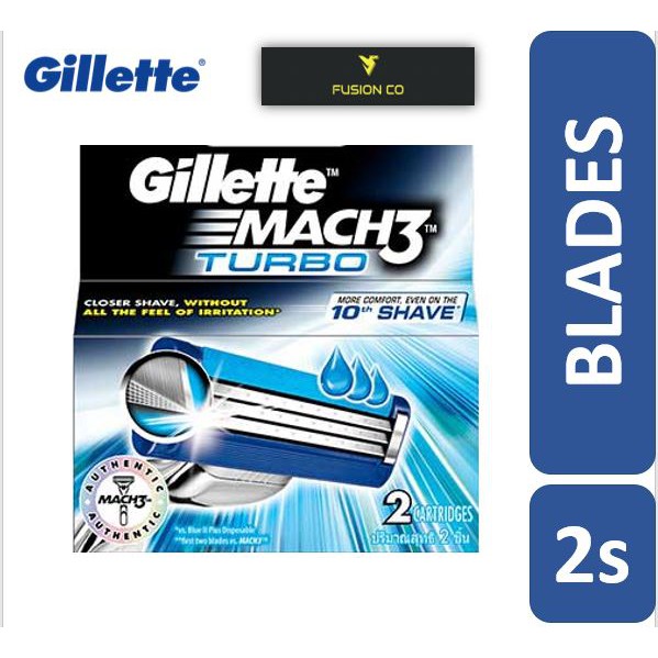 GILLETTE MACH 3 TURBO CART 2s (Clearance) | Shopee Malaysia