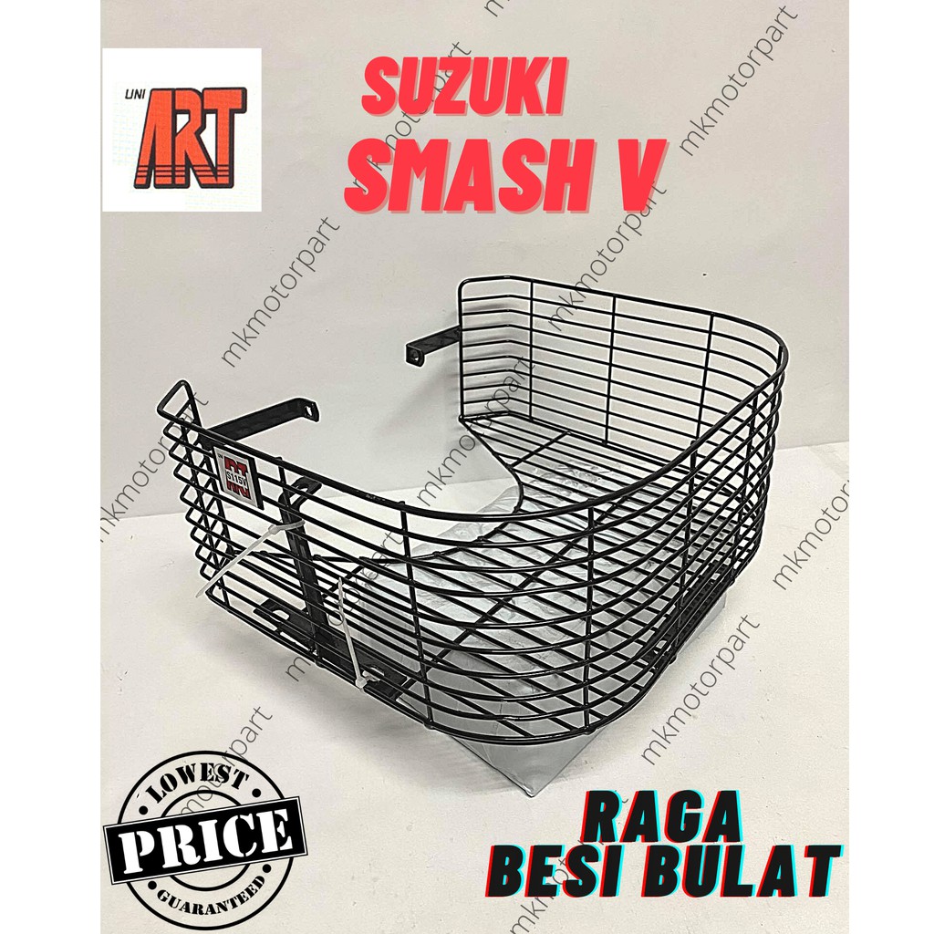 Bakul Raga BESI BULAT / Iron Wire Basket Suzuki SMASH115v / SMASH 115v / SMASH v / Smash V115 ...