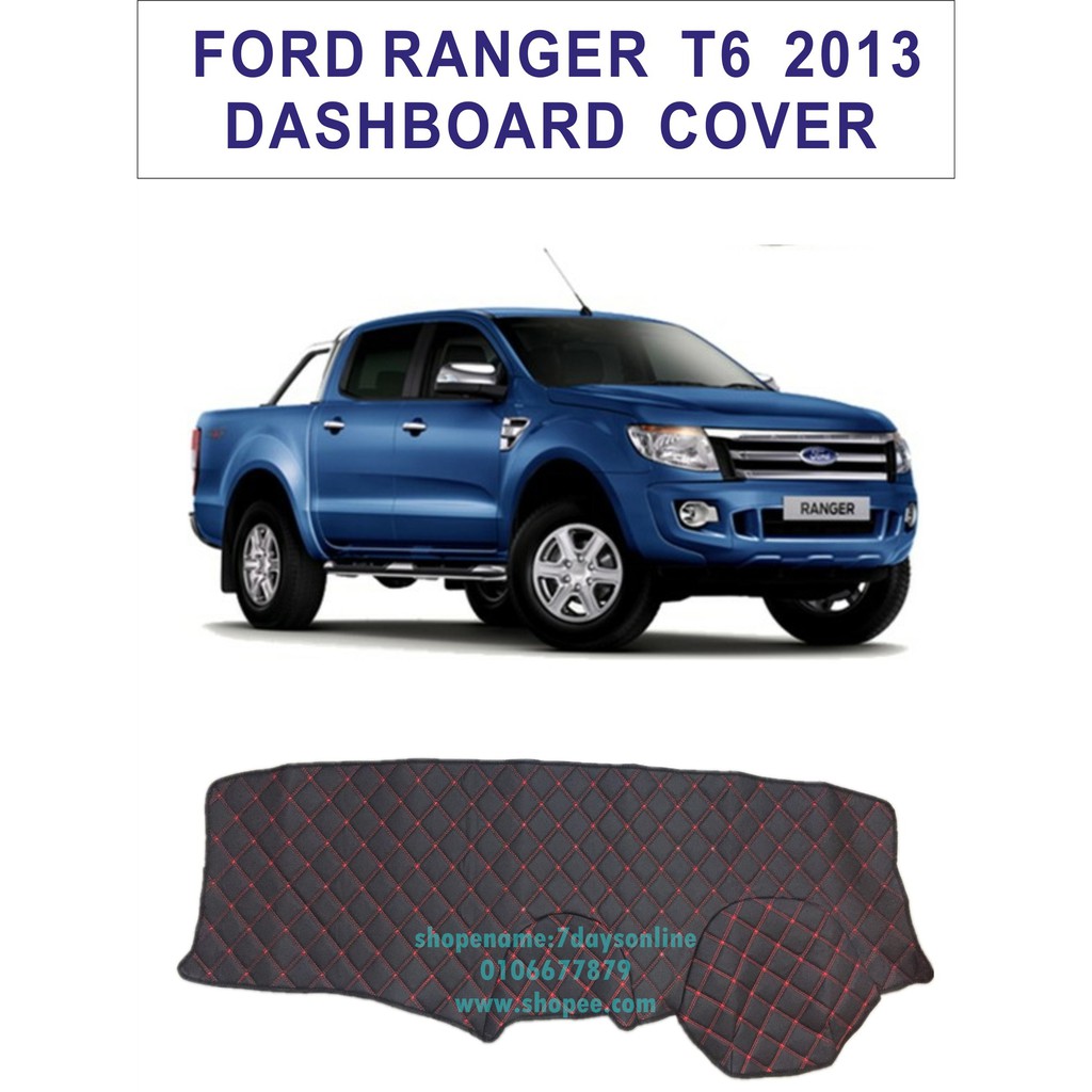 FORD RANGER T6 2013 DASHBOARD COVER | Shopee Malaysia