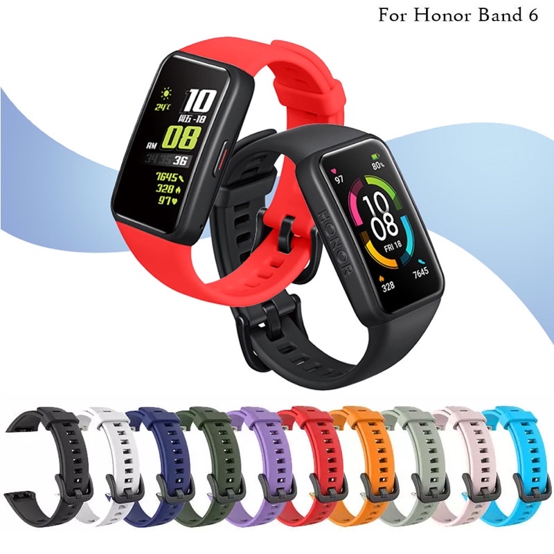 Huawei Band 6 Honor Band 7 Band 6 Smart Watch Silicone Strap Huawei ...