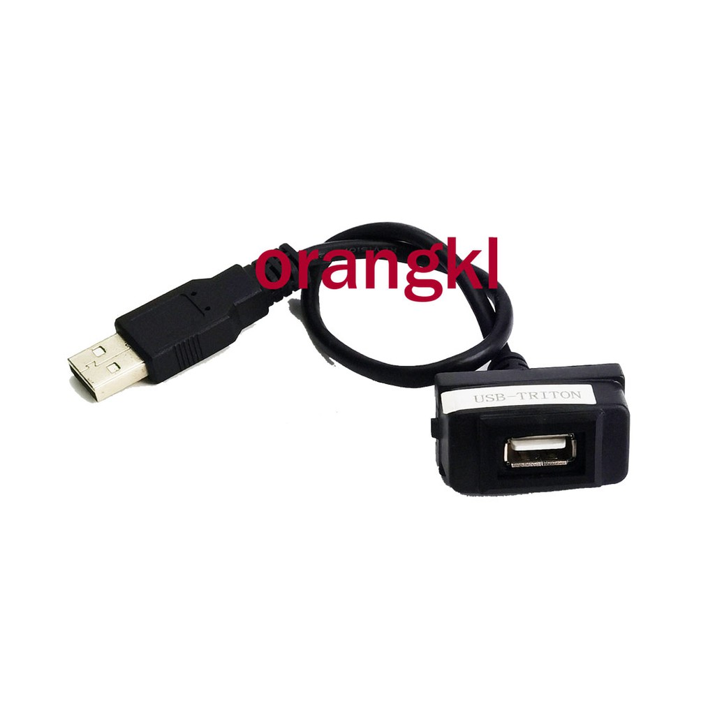 Toyota Honda Triton USB Port for Player USB Cable Port Extend Plug AUX ...