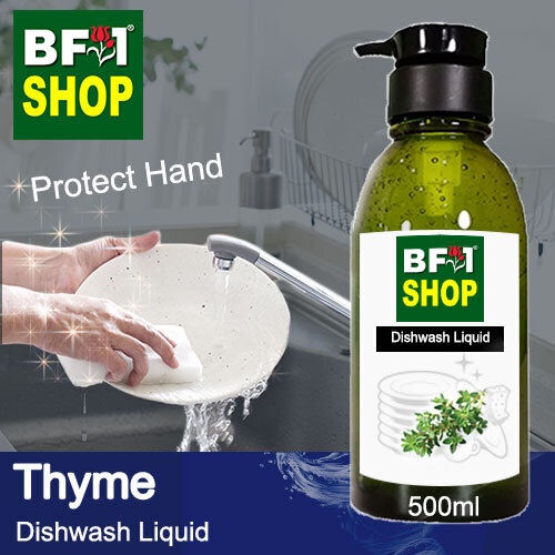 Dishwash Liquid - Thyme - 500ml for dish dishes plate fork bowl spoon ...