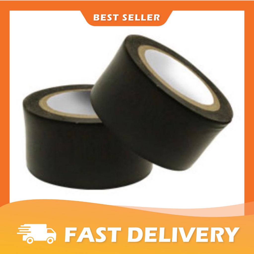 PVC Black Protection Tape - To Protect Aluminium window & Steel Frames ...