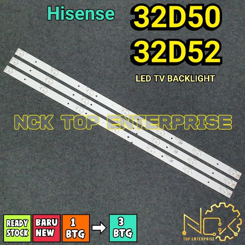 Hisense 32D50 / 32D52 LED TV BACKLIGHT NEW BARU | Shopee Malaysia