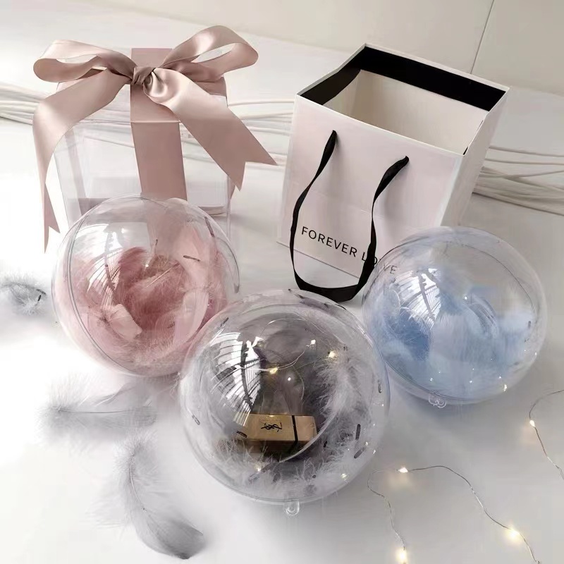 Local Ready Stock Ball Gift Box Bola Kotak Hadiah Birthday Wedding Door ...