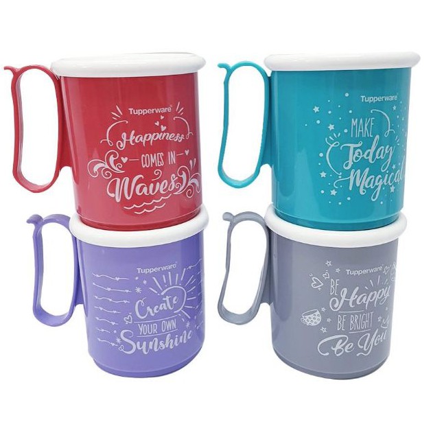 TUPPERWARE JUMBO MUG WITH LID 500ML | Shopee Malaysia