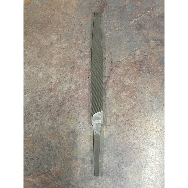 Vintage Sandvik Oberg 4” Half Round Bastard cut Steel File Kikir Besi ...