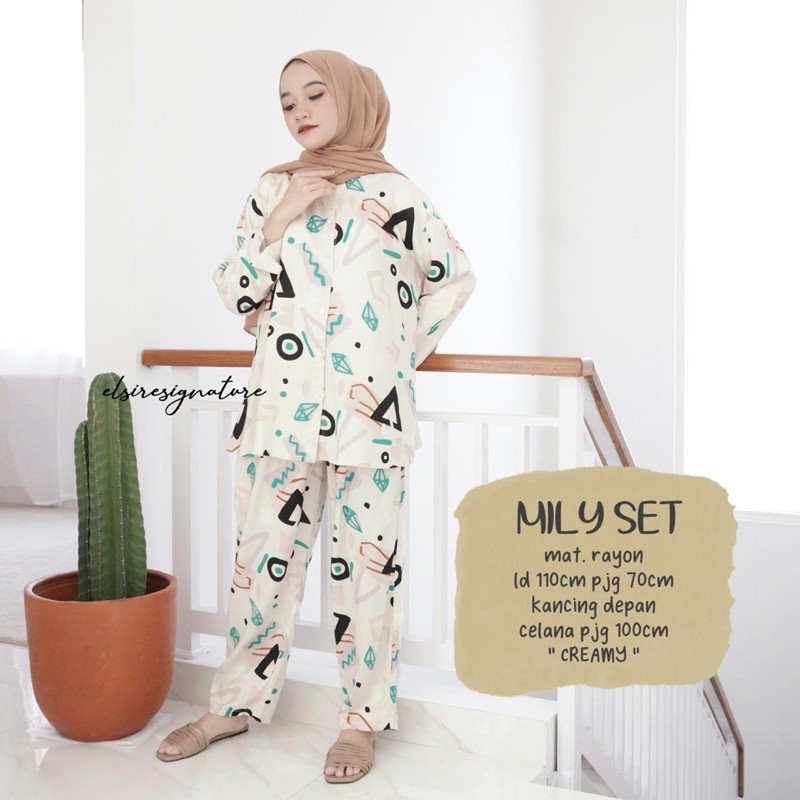 Mily SET by elsire store | Shopee Malaysia