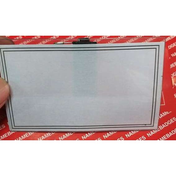 Name Badges / Name Tag Safety Pins (contains 50 pcs) | Shopee Malaysia