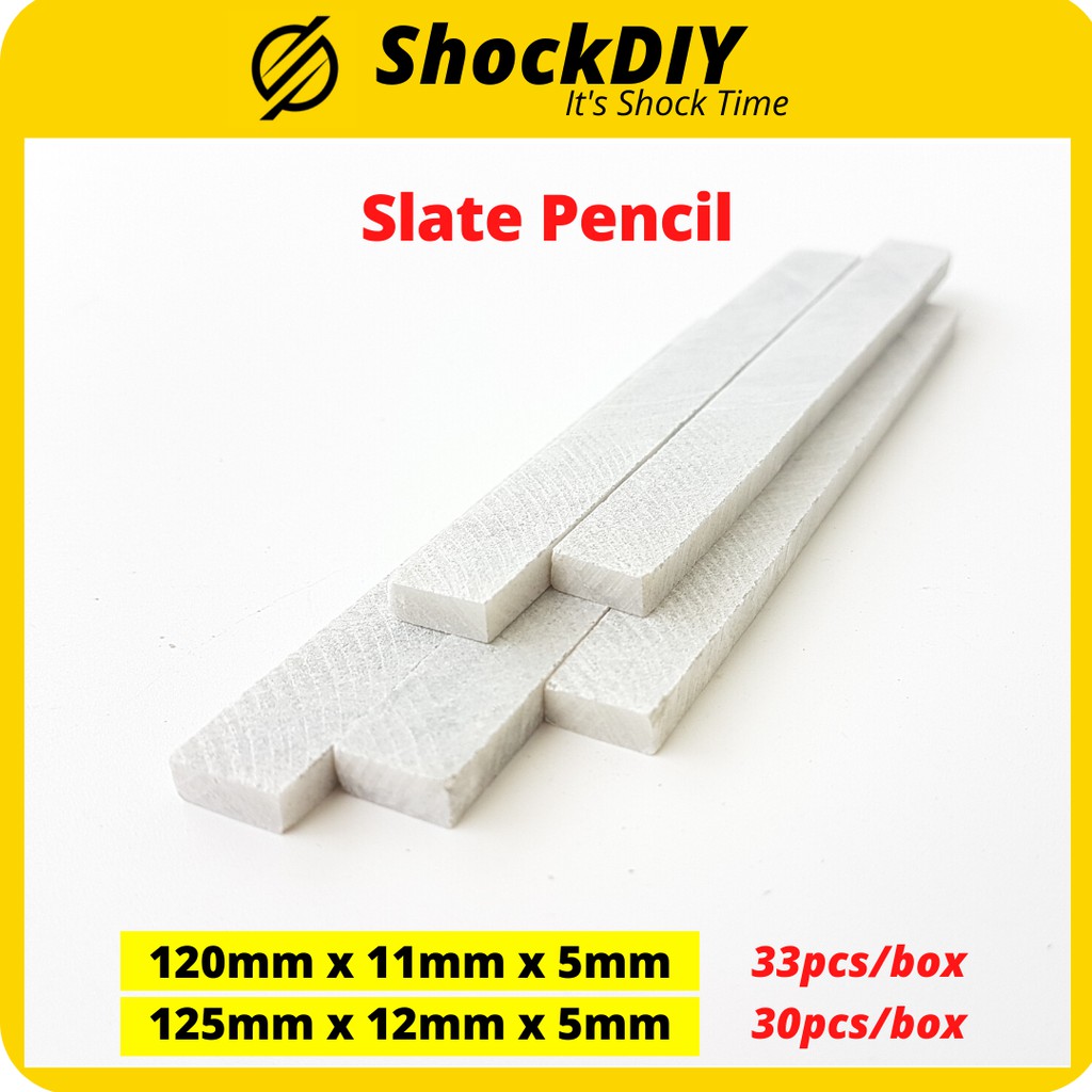 Slate Pencil Talc Chalk Pen (30pcs or 33pcs/box) Metal Marking Pensel ...