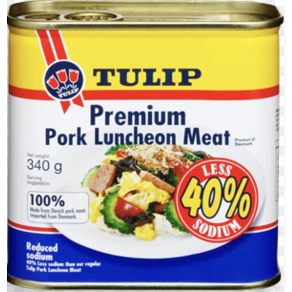 LEECIOUS Tulip Danish Pork Luncheon Meat / Premium Pork Luncheon Meat ...