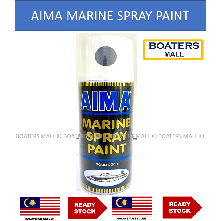 AIMA MARINE SPRAY PAINT 400ML - BOATERS MALL | Shopee Malaysia