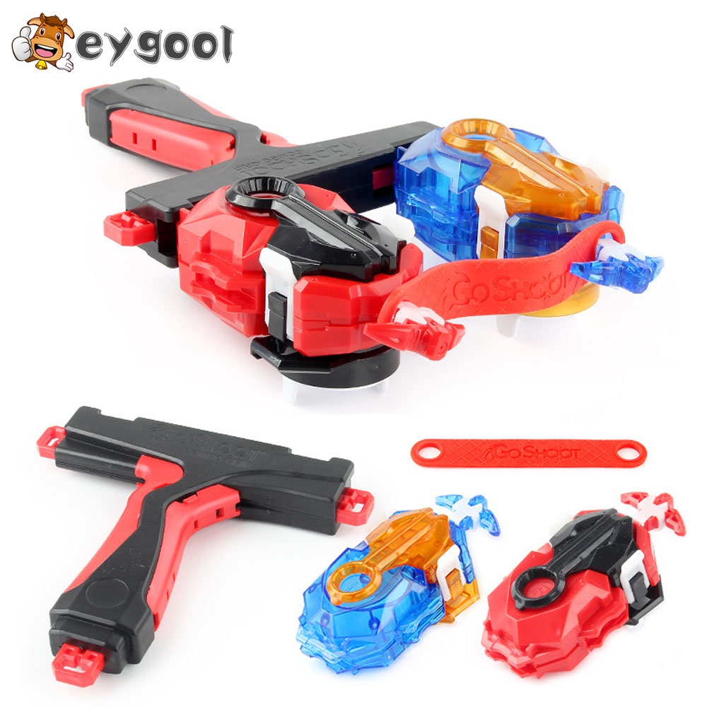 Beyblade Burst Double Launcher Handle Go Shoot Combo Grip Handle Launcher Boy Toys | Shopee Malaysia