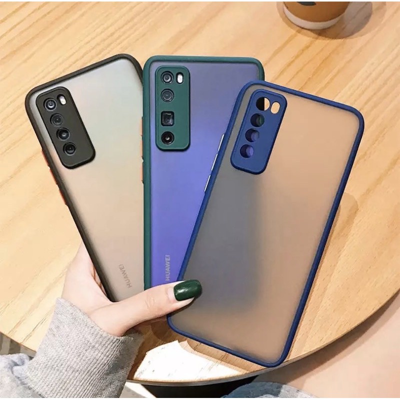 Huawei Nova 7SE NOVA 7 SE Matte Tpu Pc Case Cover Casing Kover ( Protect camera ) ( Kover Kamera ...