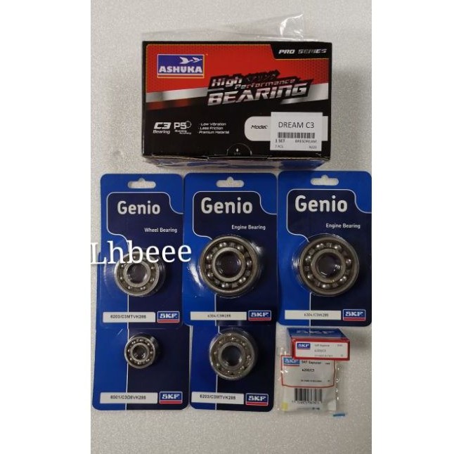 EX5/EX5Dream SKF Engine Bearing Set C3 Ashuka | Shopee Malaysia