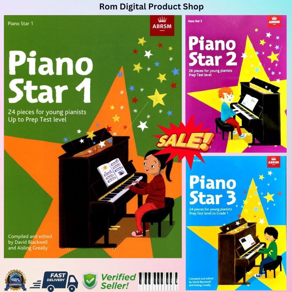 Piano Star 1 2 3 [Combo Sale] [Hot Product] | Shopee Malaysia