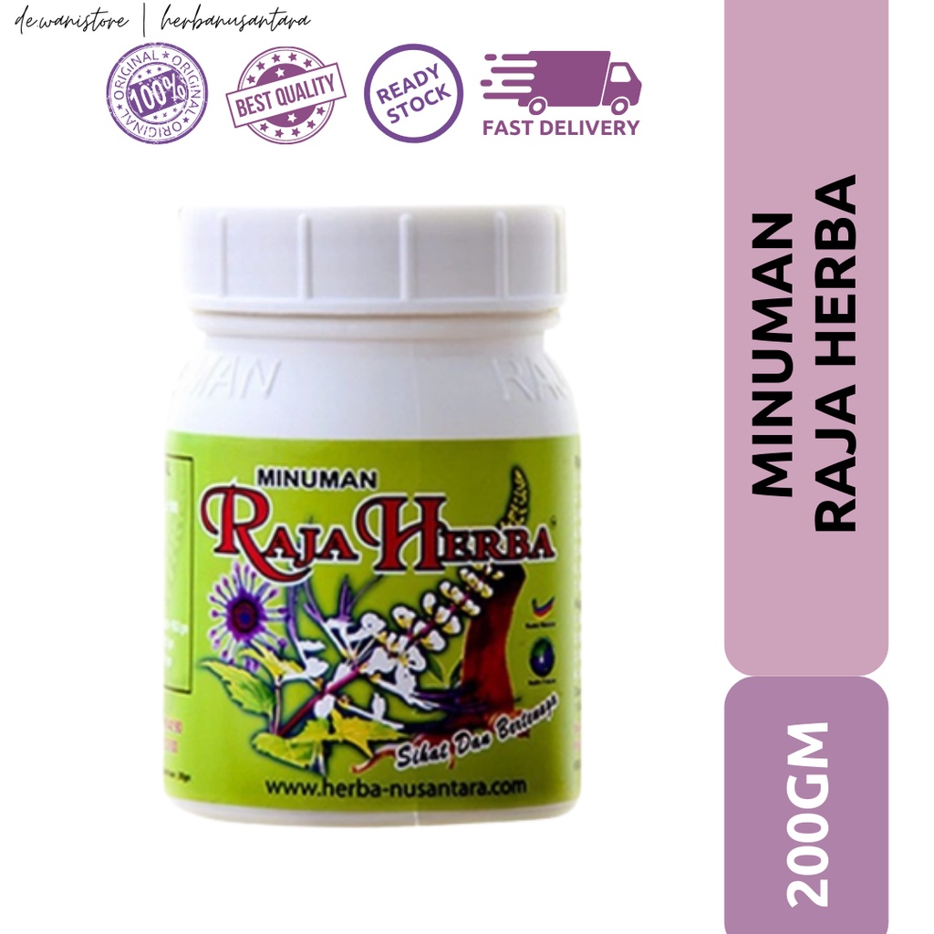 [ 100% ORIGINAL ] Herba Nusantara Minuman Raja Herba Botol/Sihat Dan ...