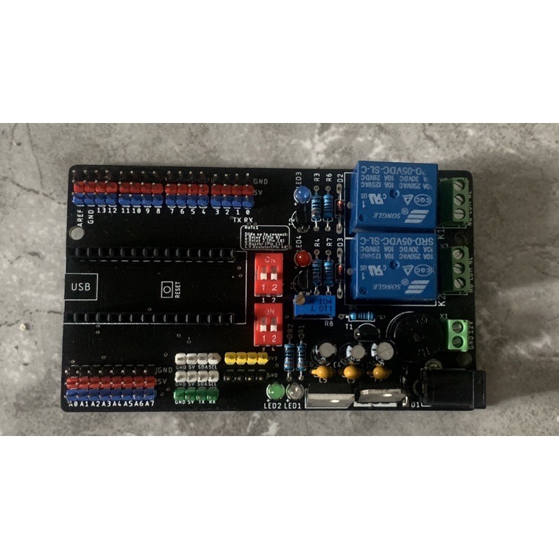 ARDUINO NANO SHIELD WITH RELAY,BUZZER, | Shopee Malaysia
