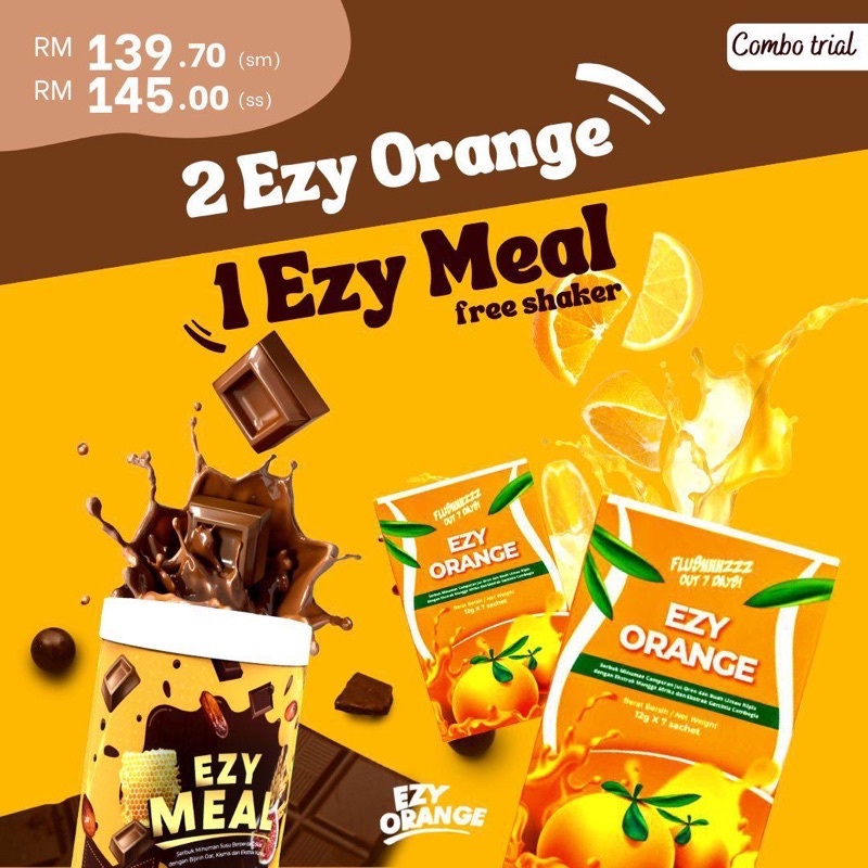 EZY ORANGE💯 EZY MEAL💫 | Shopee Malaysia