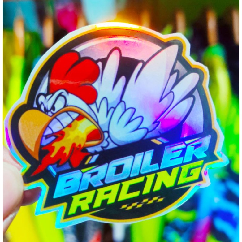 Racing Broiler Stickers | Shopee Malaysia