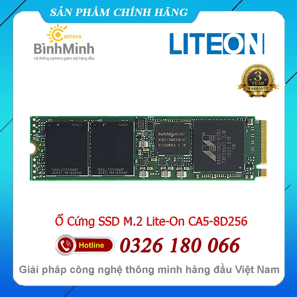 256GB LiteOn CA5 NVMe M.2 PCIe Gen3 x4 2280 SSD Hard Drive (CA5-8D256 ...