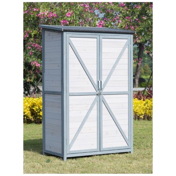 OUTDOOR GARDEN STORAGE SHED (PREORDER) | Shopee Malaysia