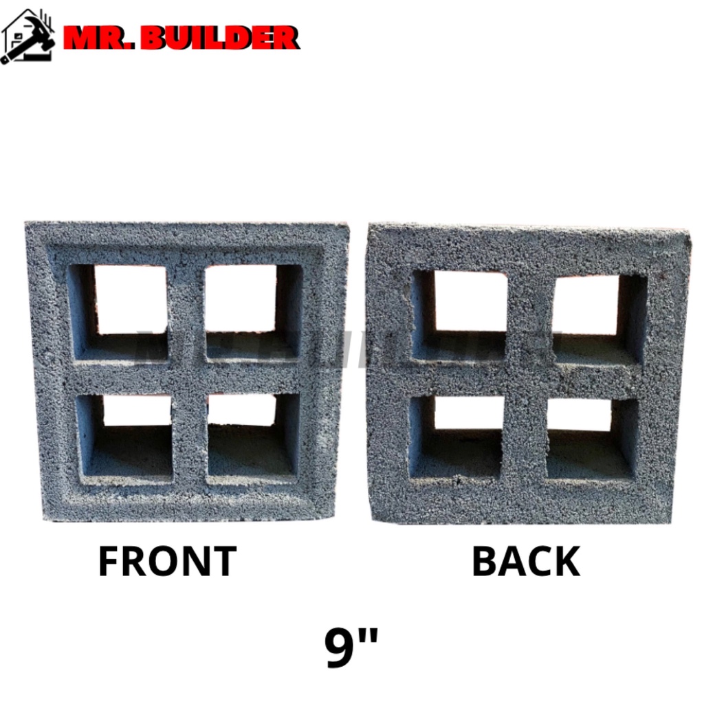 MR. BUILDER Times Square Ventilation Block Concrete Block Cement Block ...