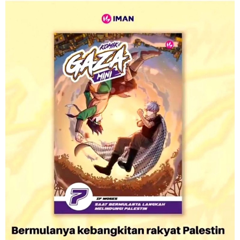 BUKU KOMIK GAZA MINI 7 IF MOSES | Shopee Malaysia