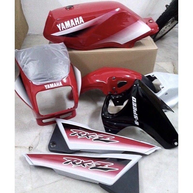 Coverset yamaha rxz imasen/oem high quality/siap sticker shell/paras ...