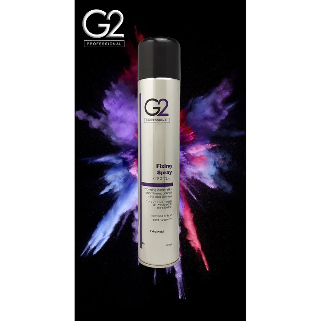 G2 Professional Fixing Hair Spray - Extra Hold (G8) [READY STOCK ...