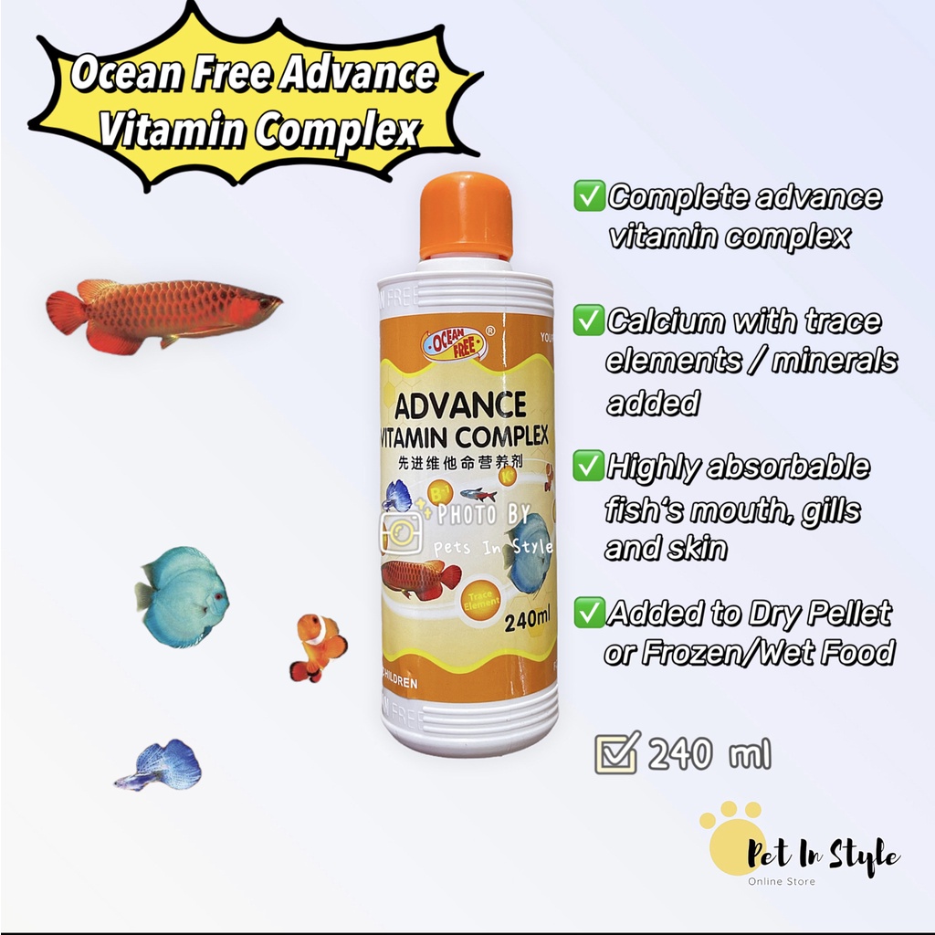 Ready Stock‼️ Ocean Free Advance Vitamin Complex 【Supplement & Vitamin ...