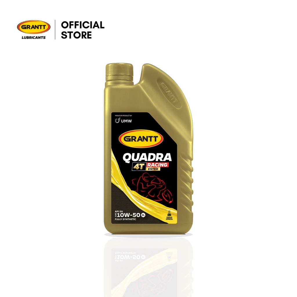 GRANTT Motorcycle Oil Quadra 4T Synthetic SAE 10W-40/4T Fully Synthetic ...