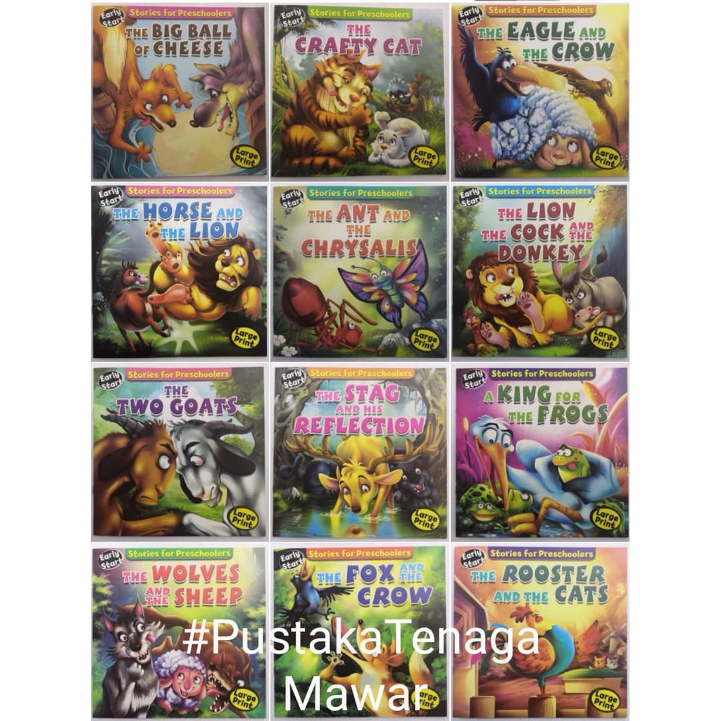 Early Start: Stories For Preschoolers (12 Books) | Shopee Malaysia