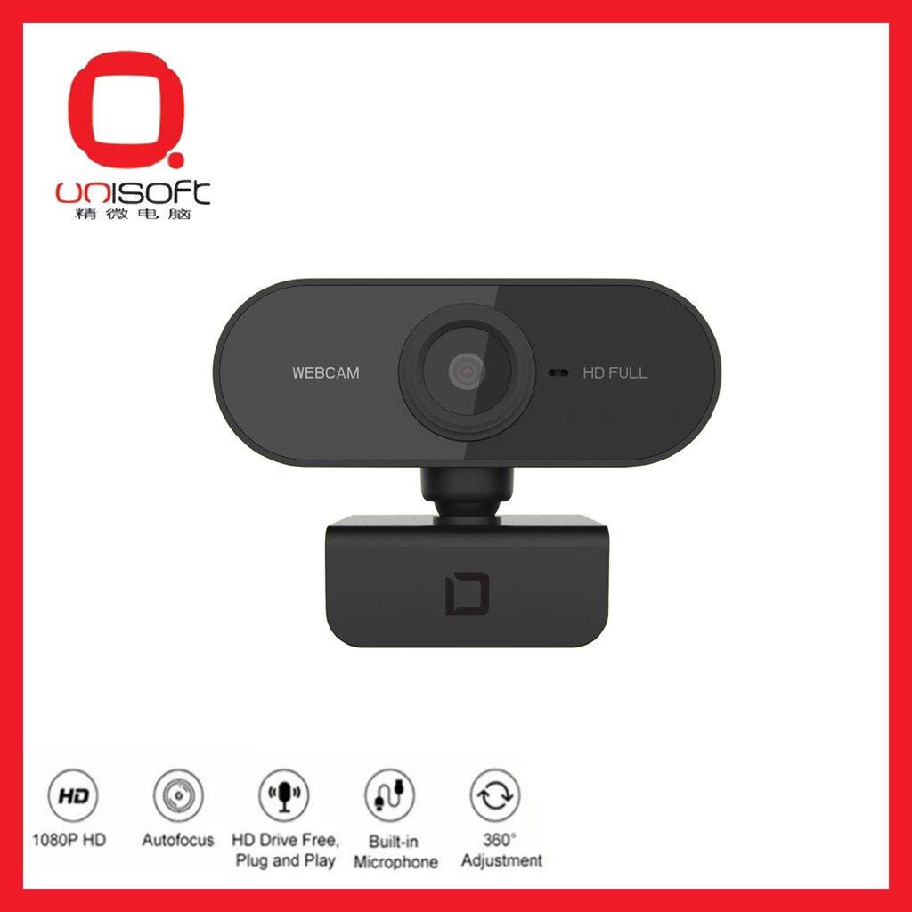 PC USB WEB CAMERA FULL HD 1080P | Shopee Malaysia