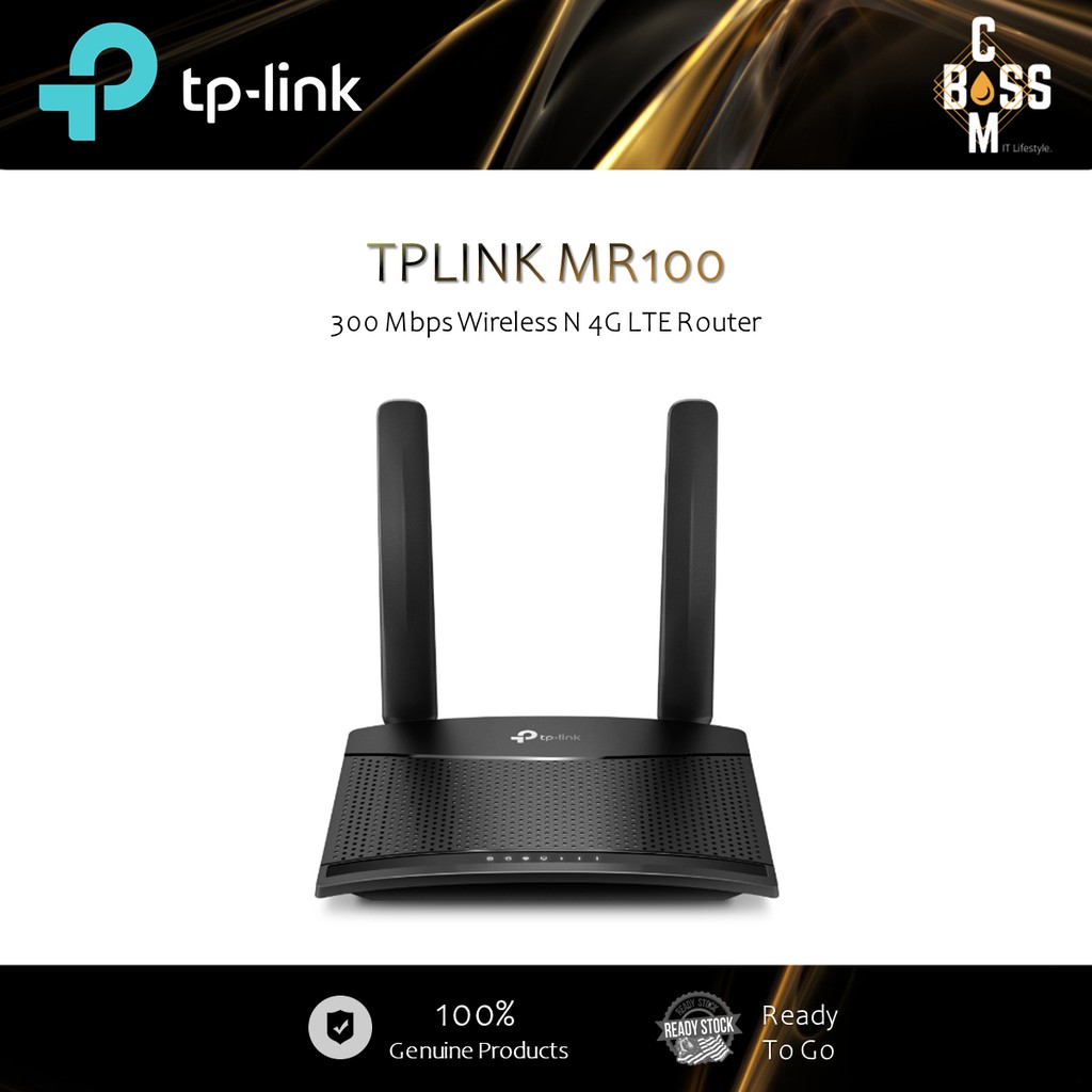 *HOT BUYS* 100% Original TPLINK MR100 300 Mbps Wireless N 4G LTE Router ...