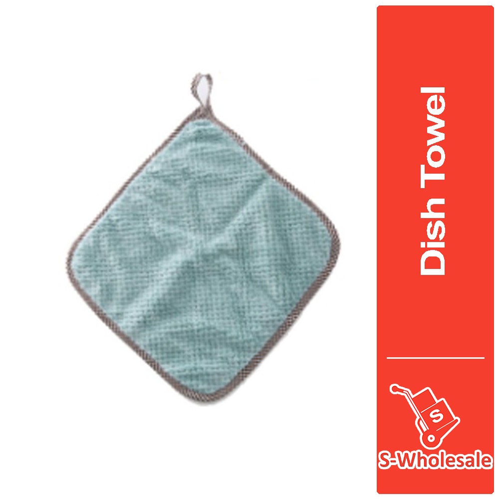 S-wholesale Kitchen Rag Cleaning Towel Hanging Kitchen Lint-Free ...