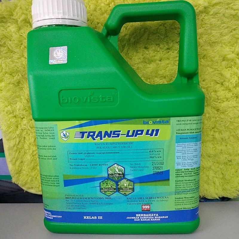 TRANS-UP 41 RACUN RUMPUT 4 LITER | Shopee Malaysia