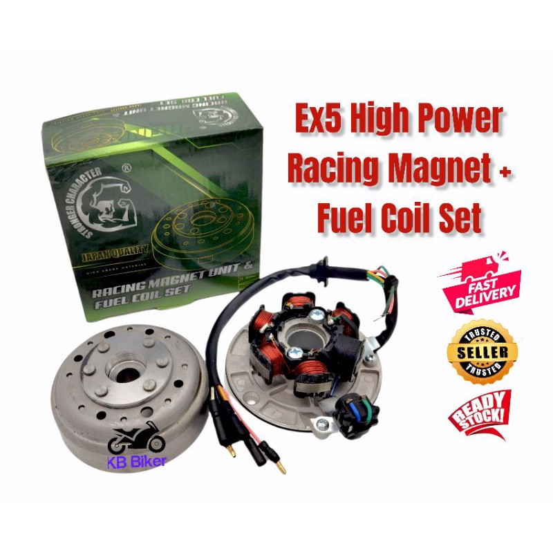 HONDA EX5 FUEL COIL MAGNETO Racing Set (UNTUK HONDA EX5 HIGH POWER ...