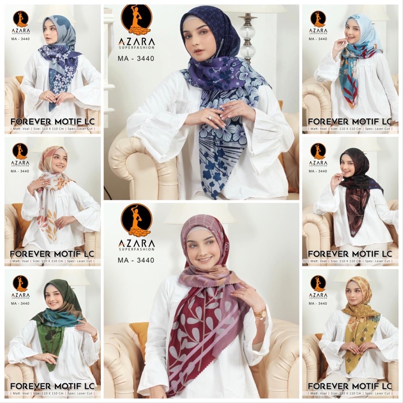 Azara Scarf - Code A Rectangular MOTIF AZARA OSKARA LC Uniform S4 ...