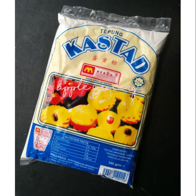 Tepung Kastad 蛋黄粉 340gm | Shopee Malaysia