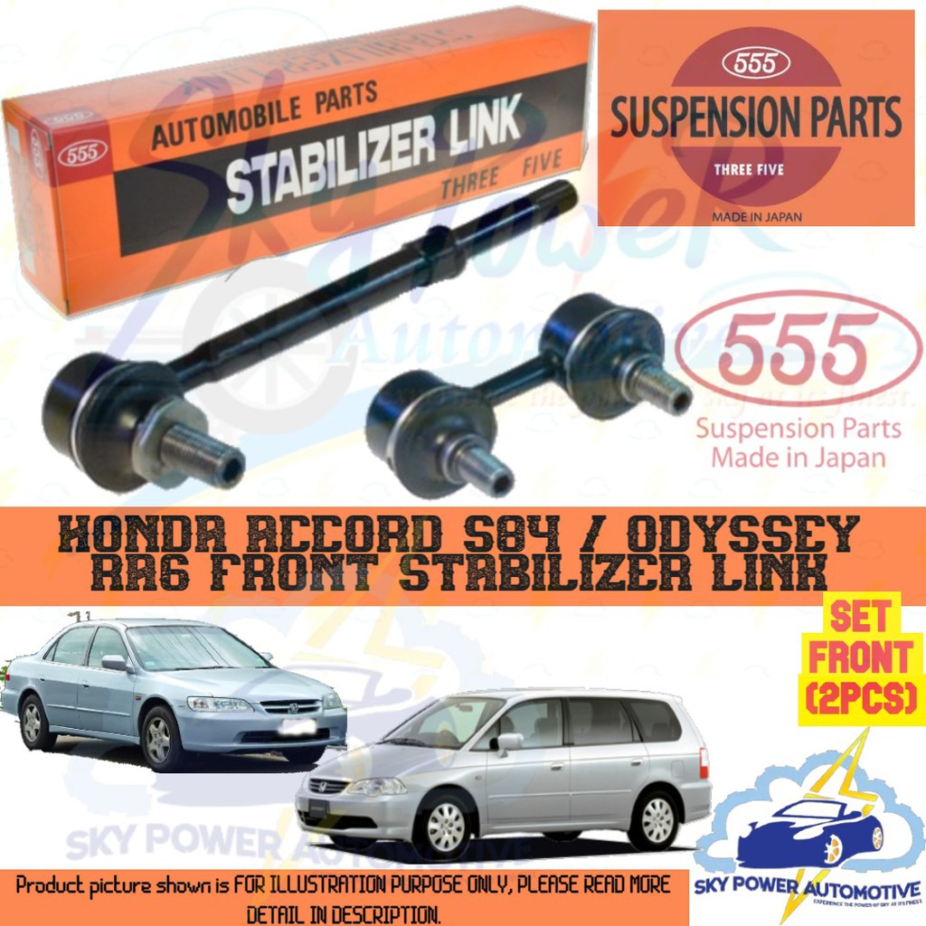 HONDA ACCORD S84 / ODYSSEY RA6 (1998-2002) 555 JAPAN BRAND STABILIZER ...