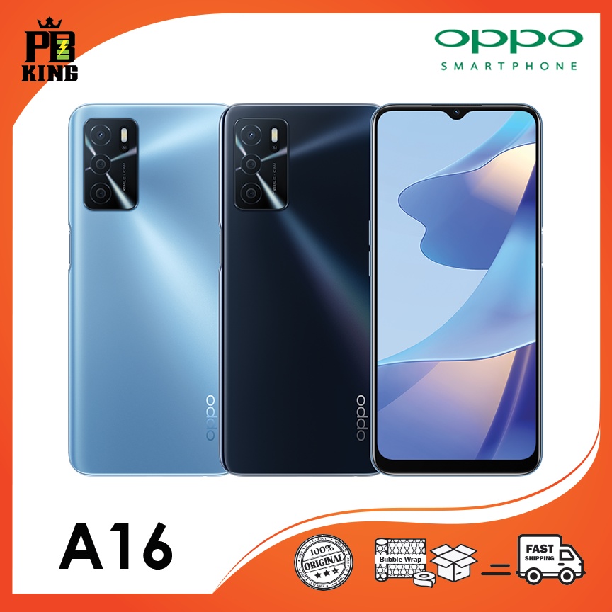 OPPO A16 Smartphone l 4GB RAM + 64GB/3GB RAM+32GB ROM l Expandable ...