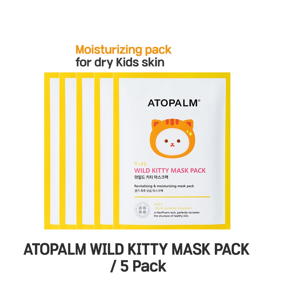 [ATOPALM] Mask pack for Kids / Moisturizing pack & Soothing pack for ...