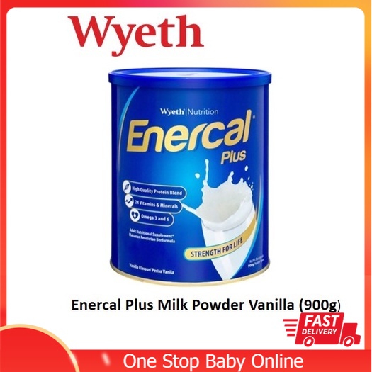 Enercal Plus Milk Powder Vanilla 900g-Exp Date:06/2026) | Shopee Malaysia