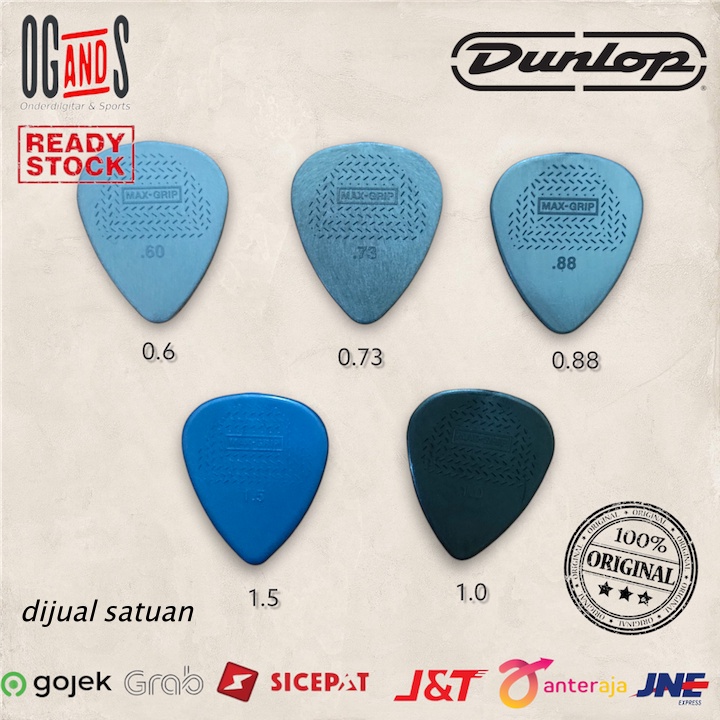Jim Dunlop Max grip - Maxgrip 9941 Pick Guitar Unit | Shopee Malaysia