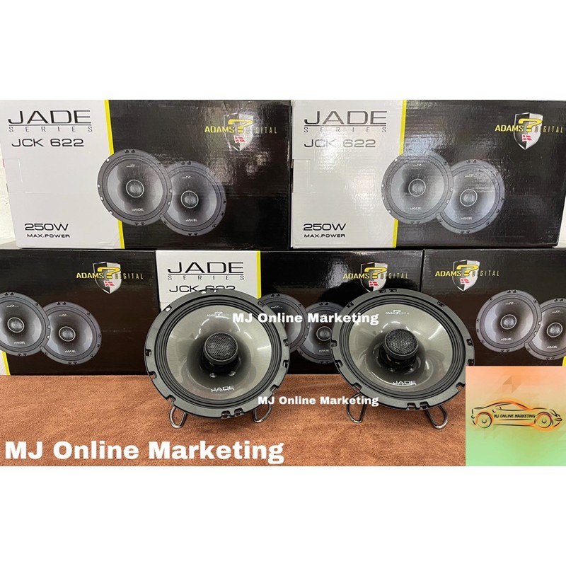 Adams Digital Jade Series JCK-622 6.5inch 2way Coaxial*100%Original ...