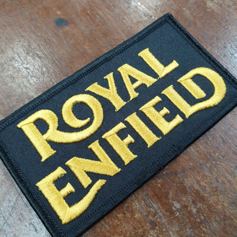 Royal enfield embroidery patch 01 (ready stock) | Shopee Malaysia