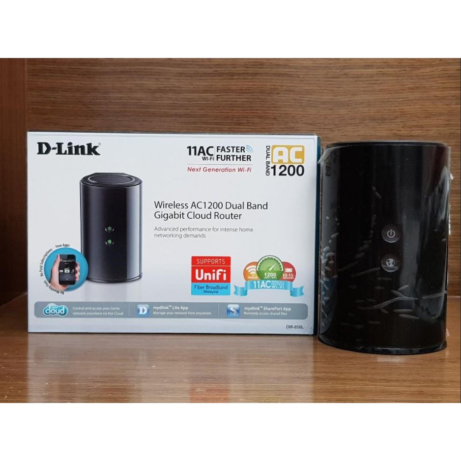 (Used) DLink AC1200 Router DIR-850L | Shopee Malaysia